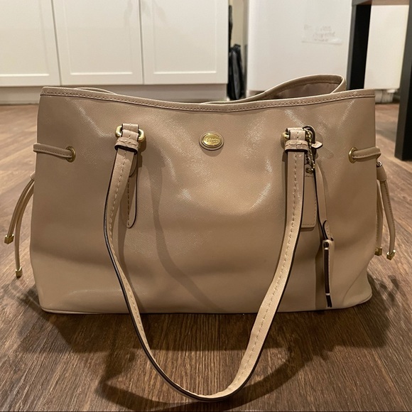 Coach | Bags | Tan Coach Leather Purse | Poshmark